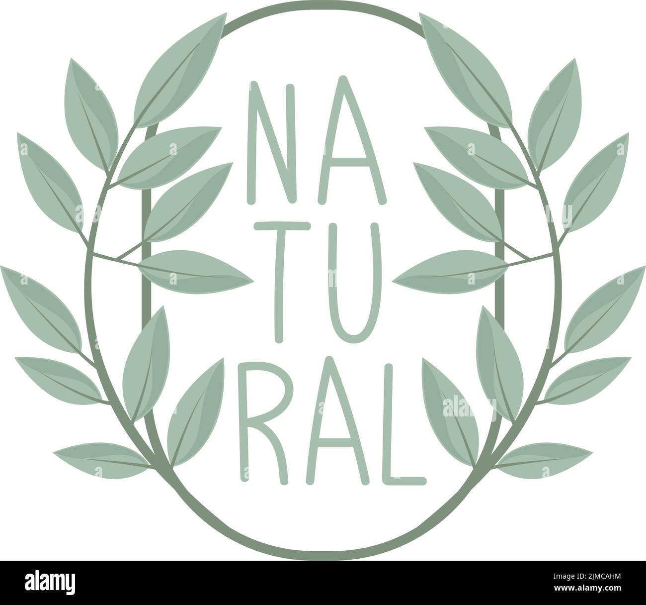 natural sticker leaves Stock Vector Image & Art - Alamy