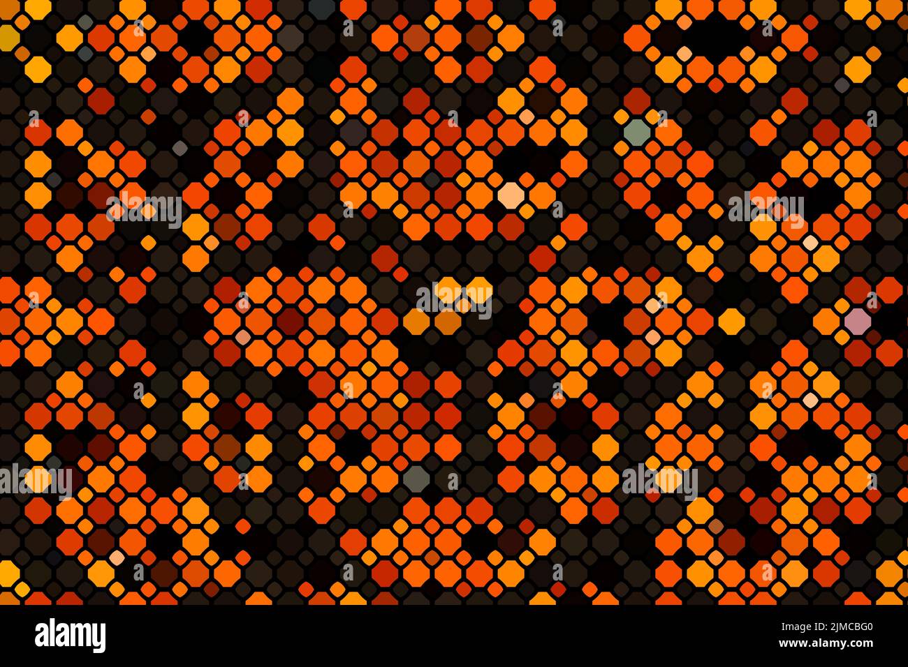 Dark Orange vector layout with circle shapes. Illustration with set of ...