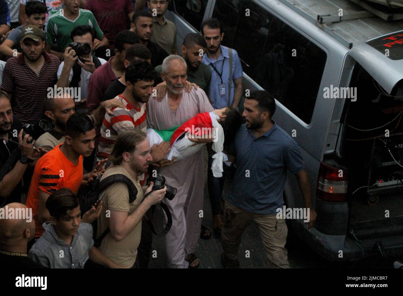 Gaza City, Gaza Strip, Palestine. 5th Aug, 2022. Gaza City, Gaza Strip ...