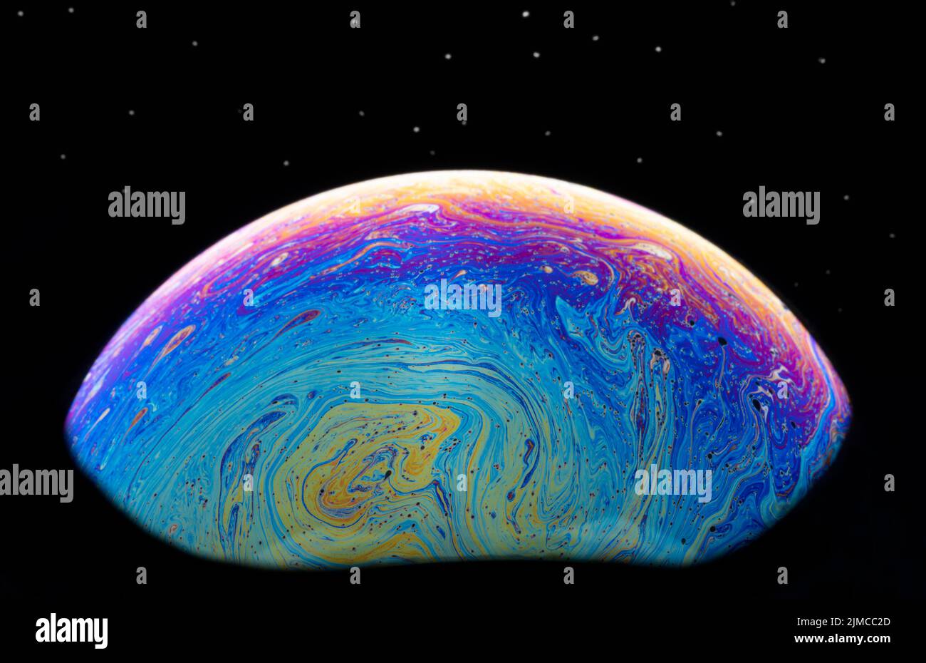 Abstract bubble is imaginary globe Stock Photo - Alamy