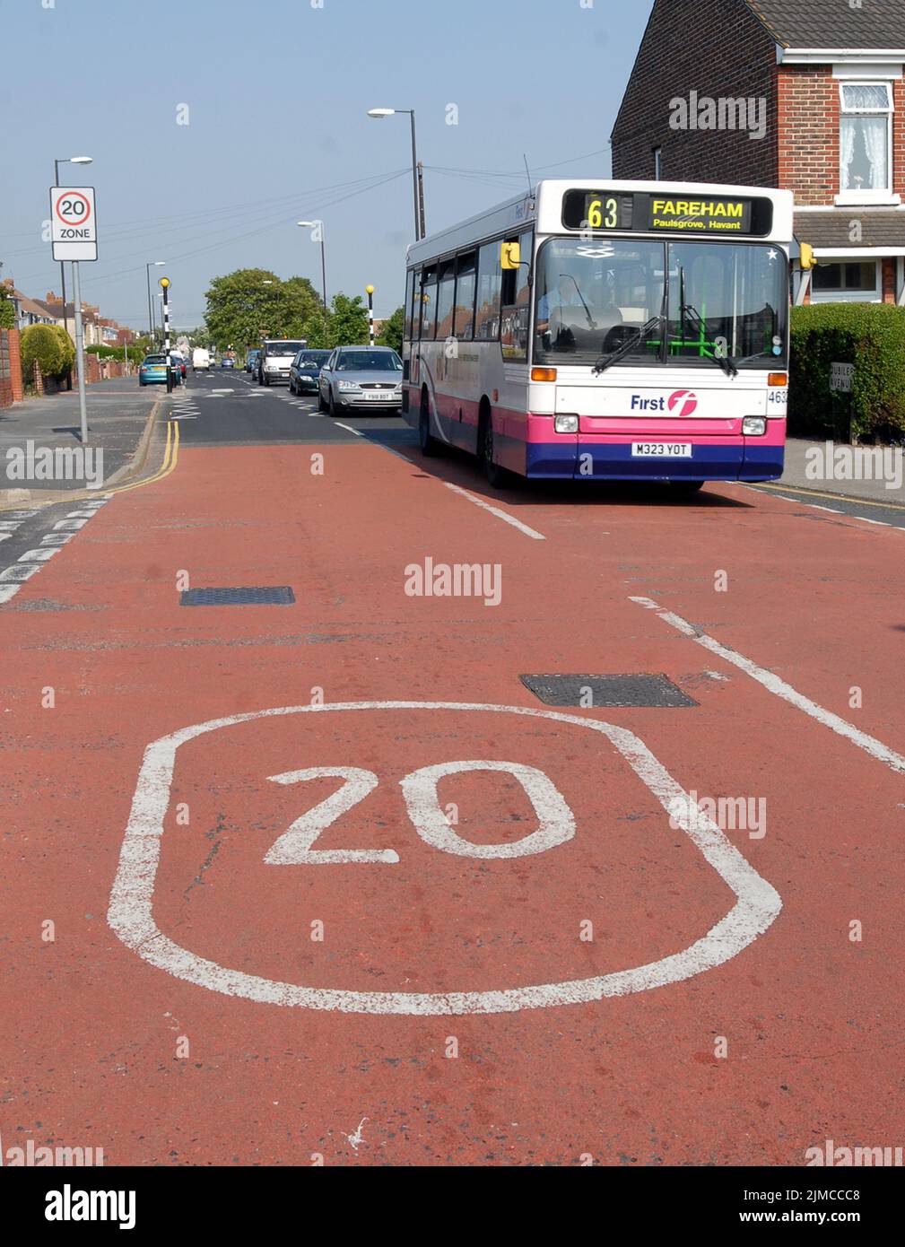HE 20 MPH ZONE AT ALLAWAY AVENUE , PAULSGROVE, PORTSMOUTH PIC MIKE ...