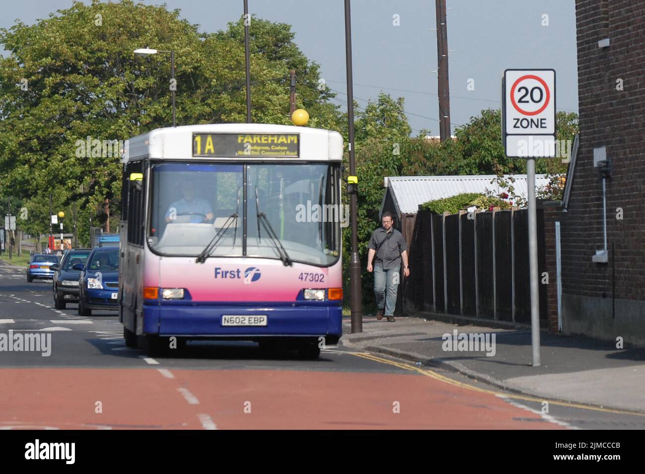 THE 20 MPH ZONE AT ALLAWAY AVENUE , PAULSGROVE, PORTSMOUTH PIC MIKE ...