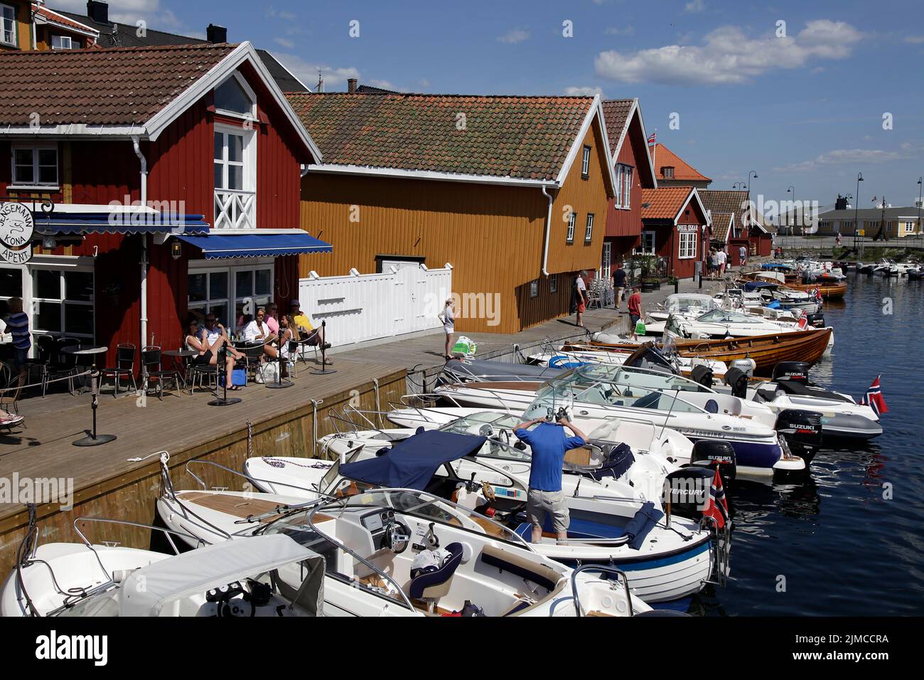 Beautiful KragerÃ¸ in South Norway Stock Photo - Alamy