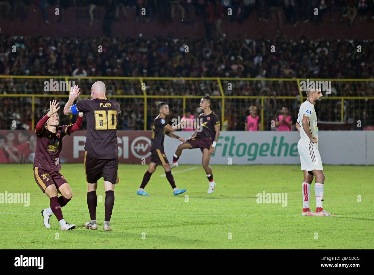 Pare-Pare, South Sulawesi, Indonesia. 5th Aug, 2022. The PSM Makassar ...