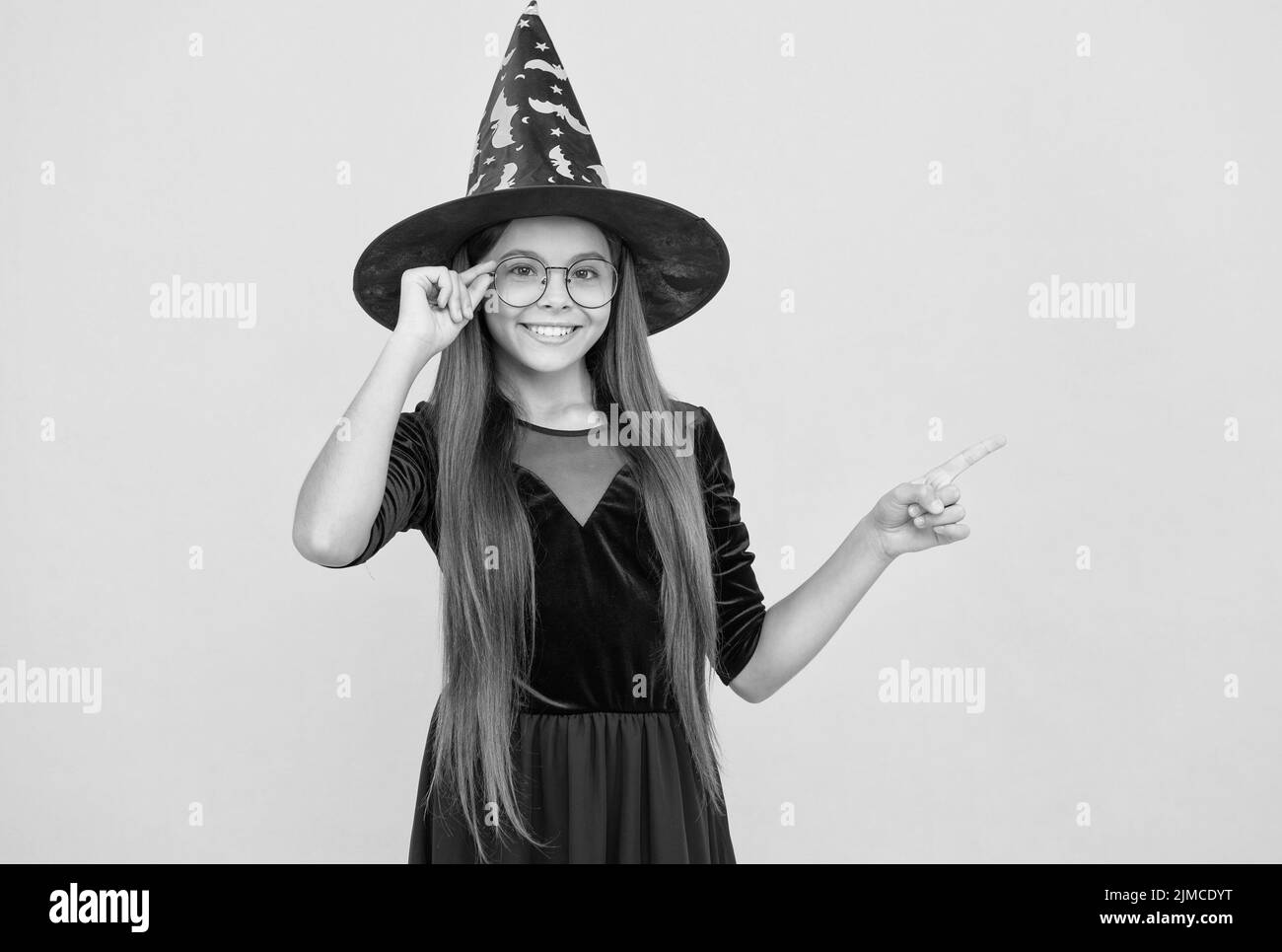 look over there. cheerful kid create miracles. carnival costume party ...