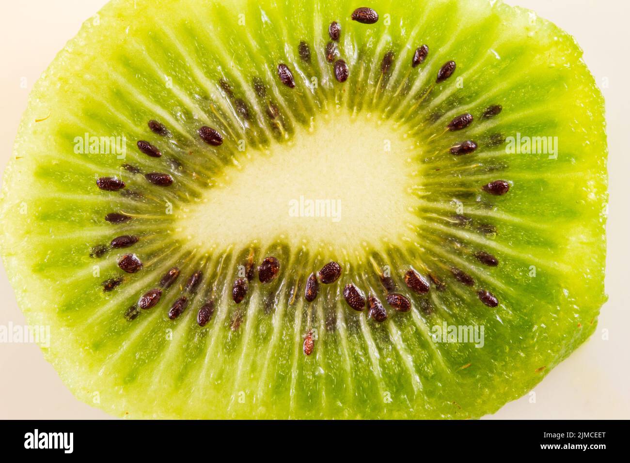 Macro kiwi cut in hi-res stock photography and images - Alamy