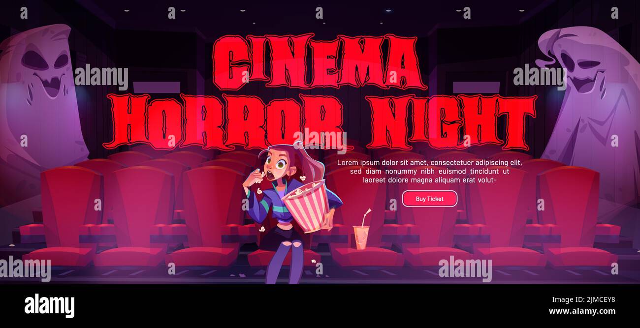 Horror Girl Banner Free Printable And Editable Scary Poster Templates