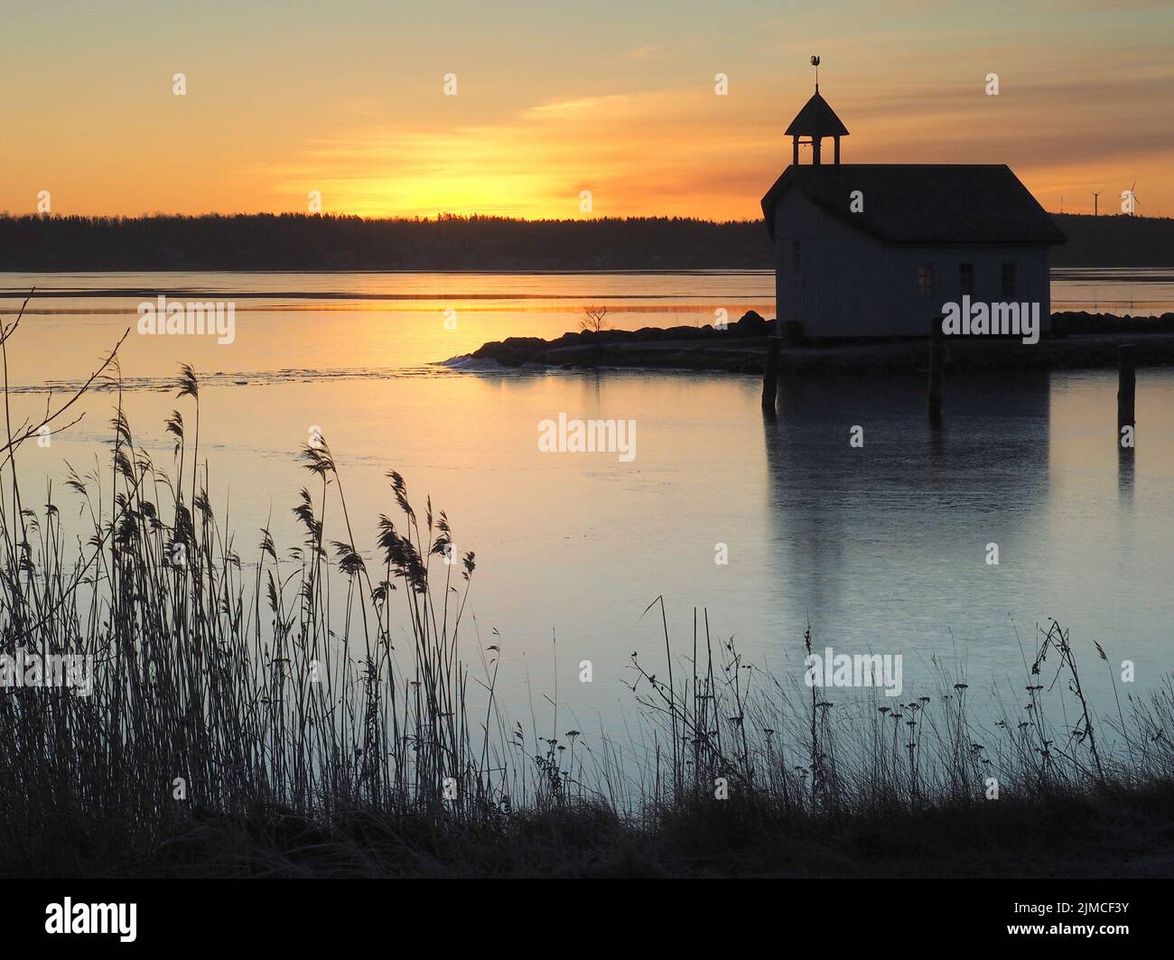 Mariner chapel, Mariehamn, Aland Stock Photo - Alamy