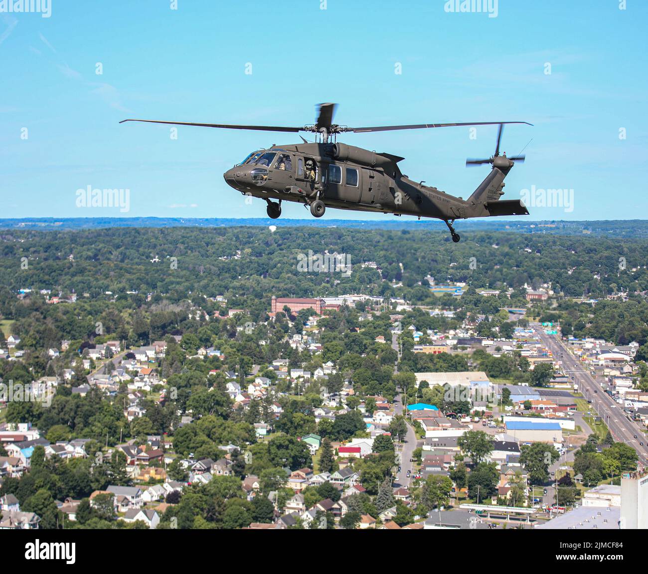 U.S. Army Soldiers assigned to 10th CAB conduct a flyover for the ...