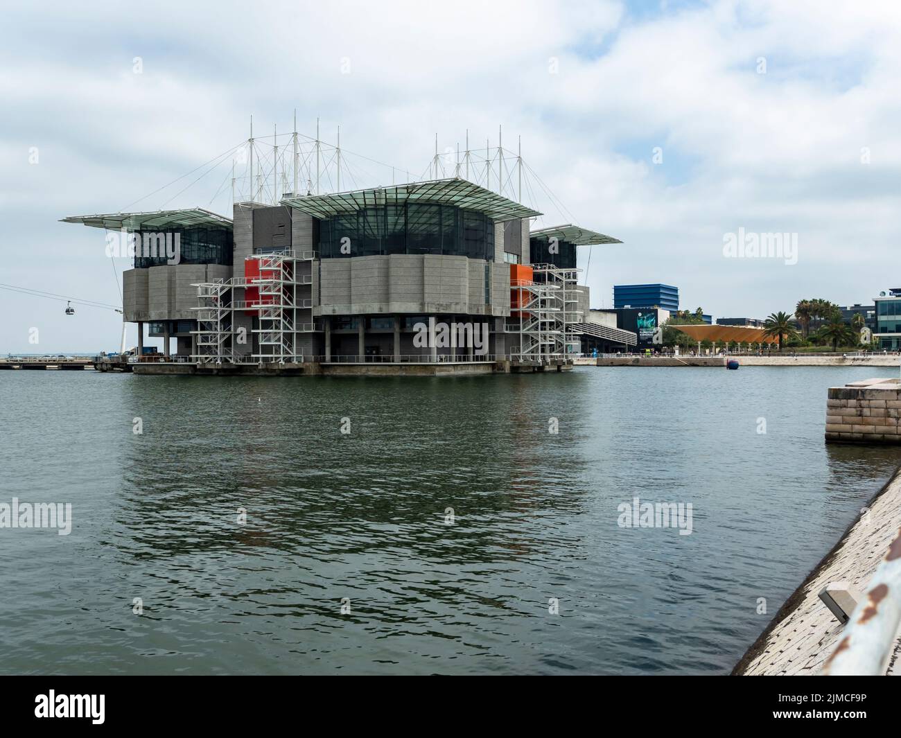 Lisbon Oceanarium, Ozeaneum, Nations Park, Portugal, jul 2017 Stock ...