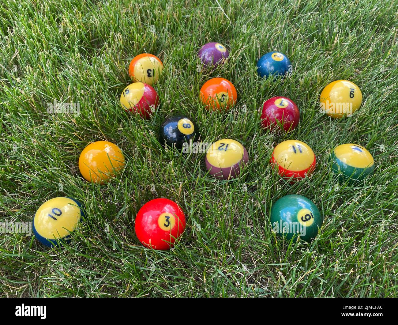 Billiard balls hi-res stock photography and images - Alamy