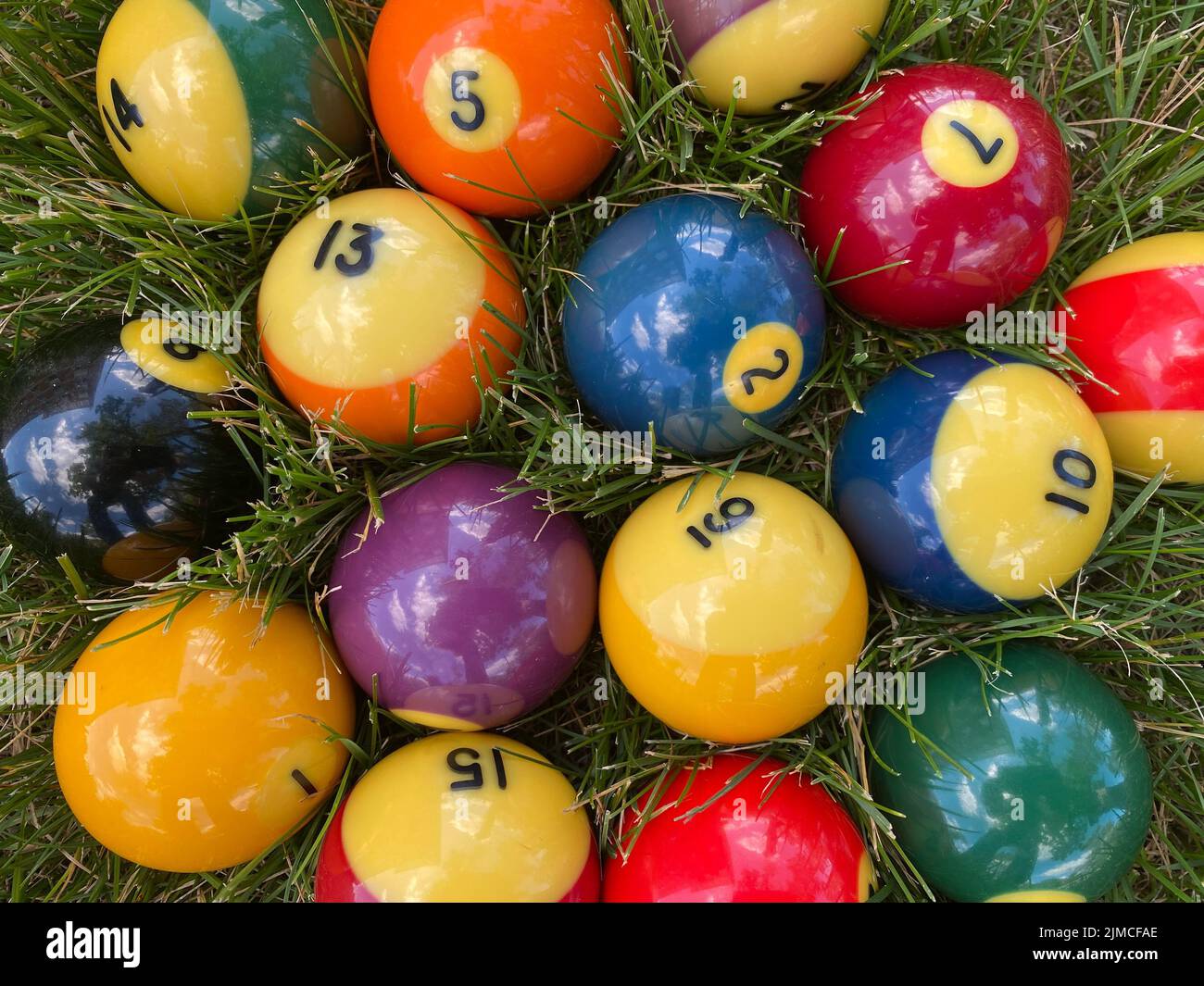 Billiard balls hi-res stock photography and images - Alamy
