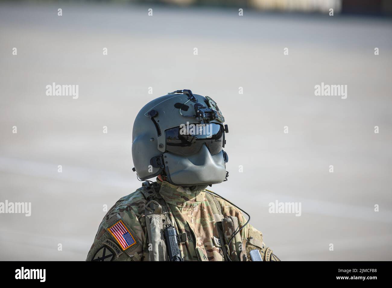 U.S. Army Soldiers assigned to 10th CAB conduct a flyover for the ...