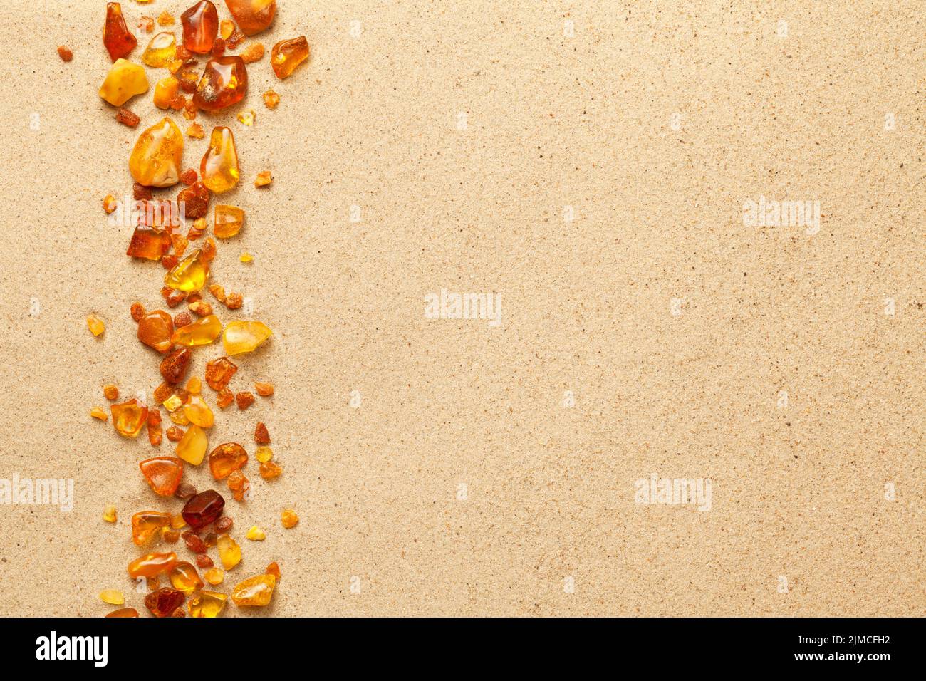 Natural amber on sandy hi-res stock photography and images - Alamy