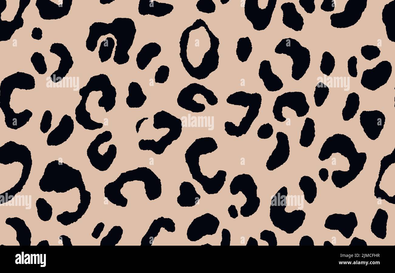 Abstract modern leopard seamless pattern. Animals trendy background ...