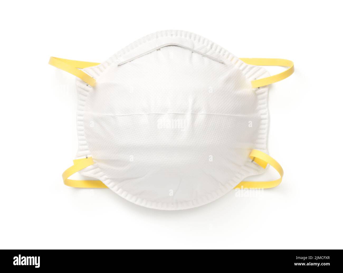 Respiratory Protection Mask Isolated On White Background Stock Photo ...