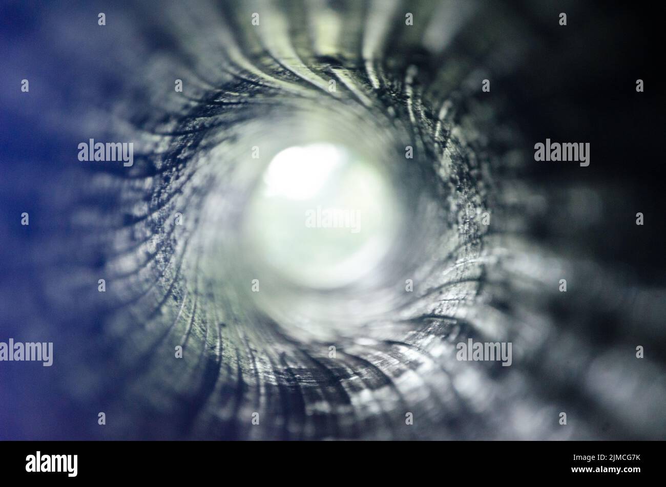Internal pattern of a gun chamber Stock Photo - Alamy