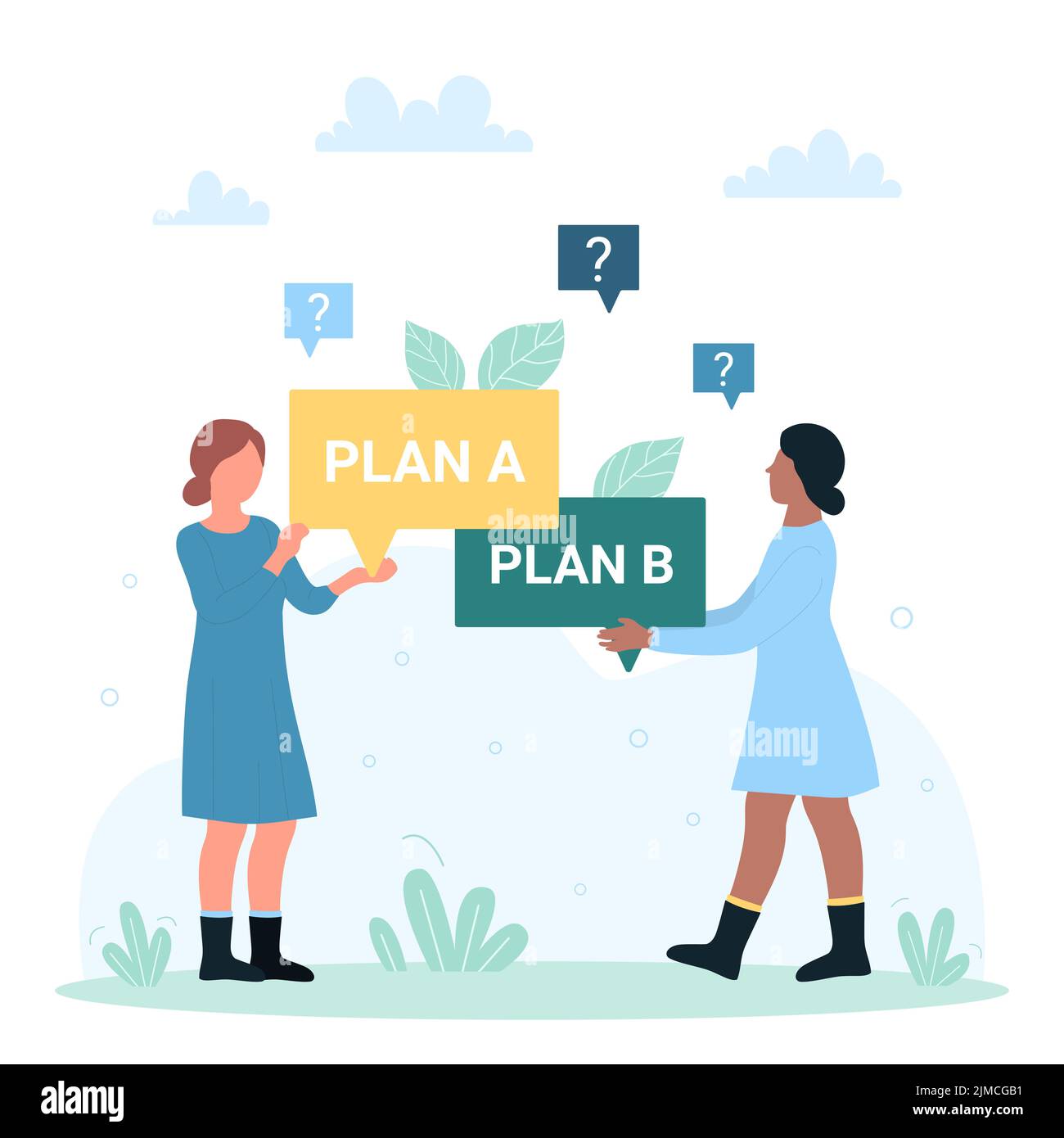 Business choice between alternative options, priority and creative ... Business choice between alternative options, priority and creative ...