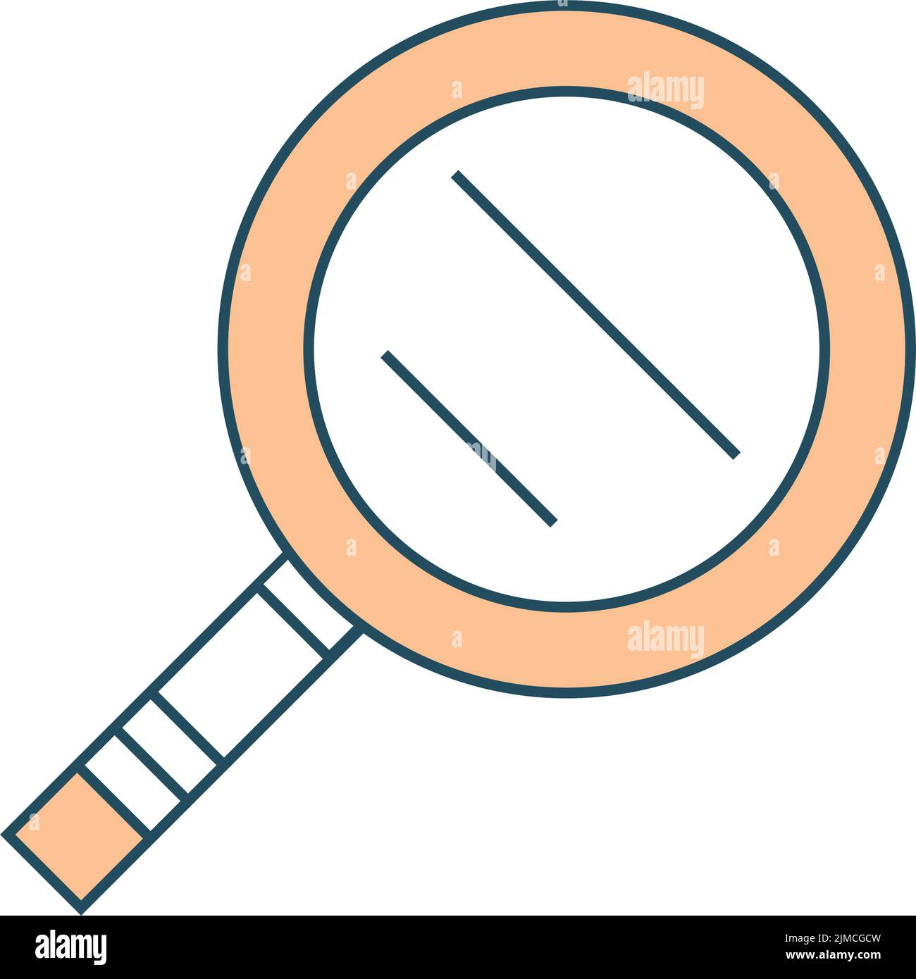 magnifying glass analysis Stock Vector Image & Art - Alamy