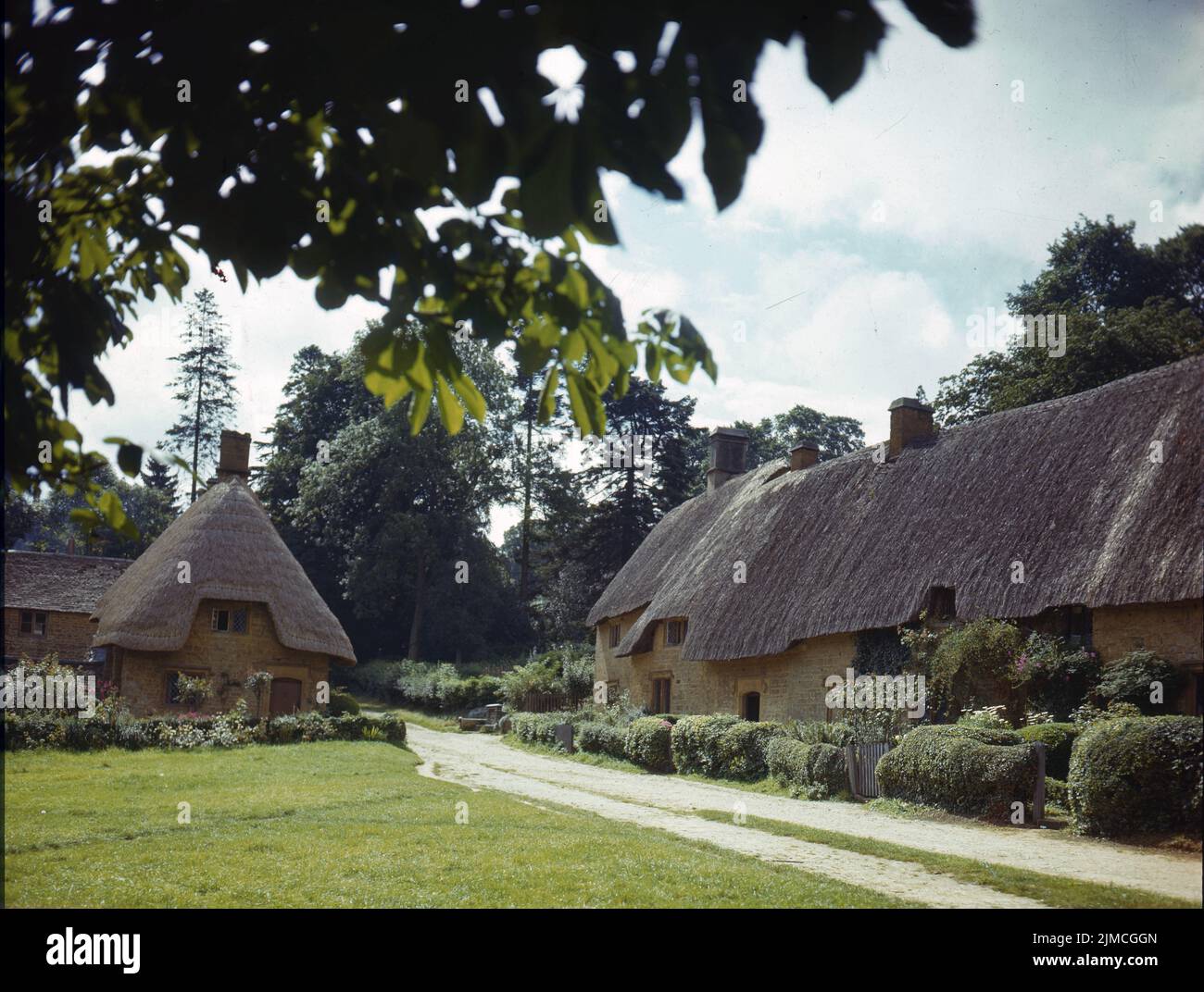 Circa 1965, Great Tew, England, United Kingdom: Great Tew is an English ...