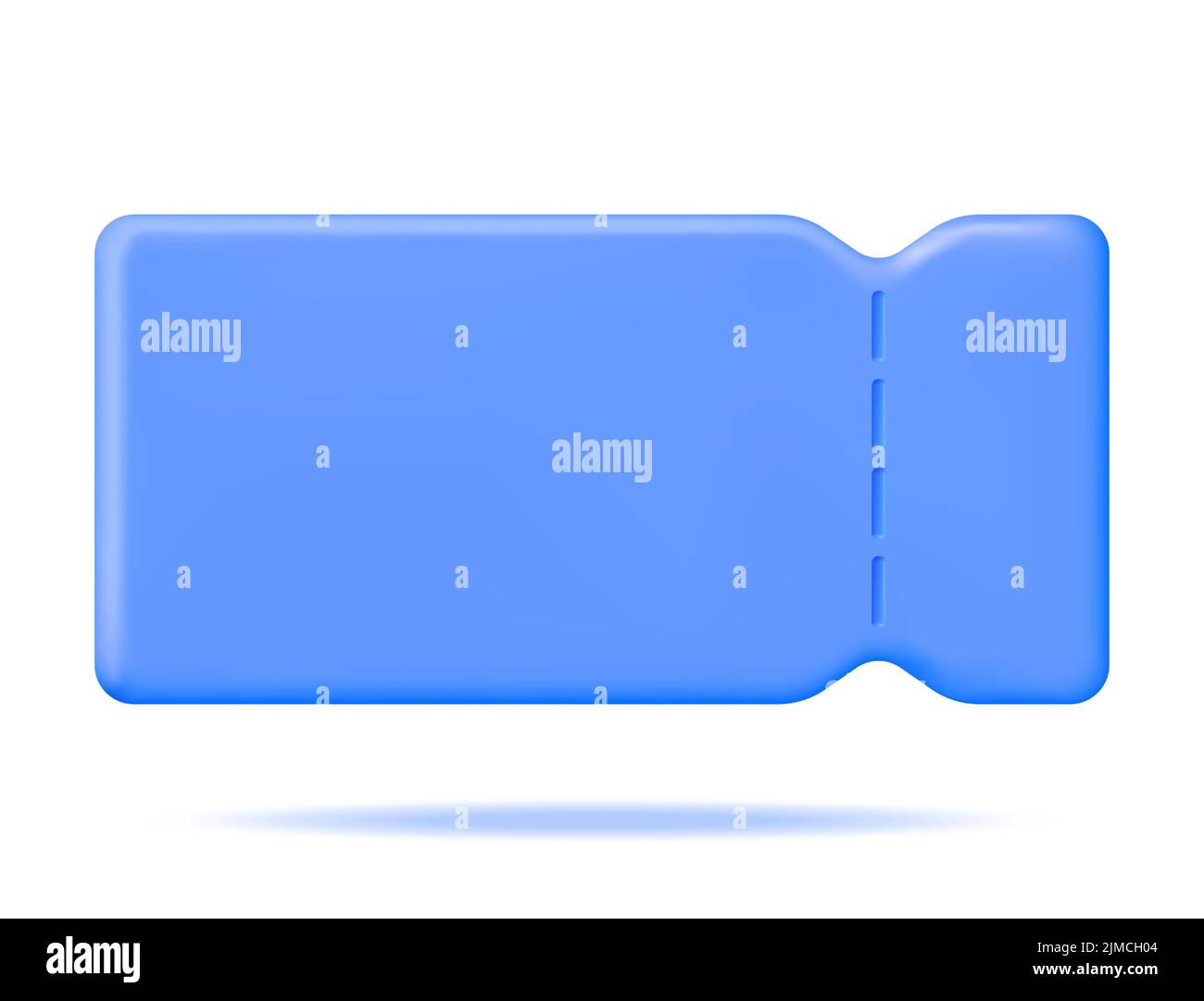 3d Coupon Isolated on White Stock Vector Image & Art - Alamy