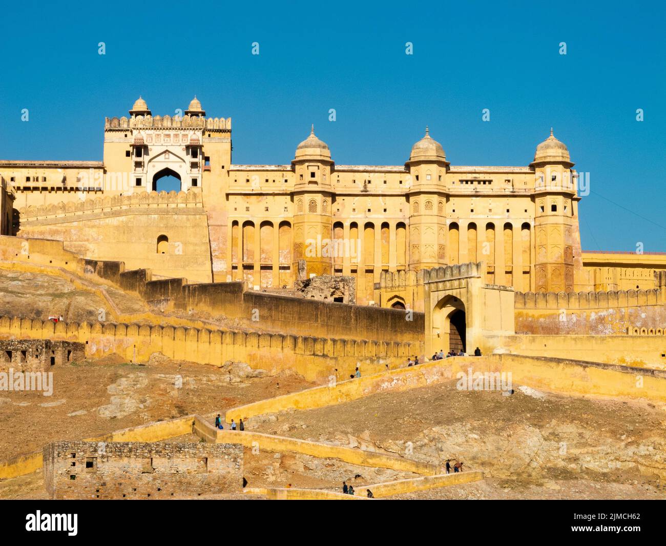 Gates of Amber Fort, Rajasthan, India Stock Photo - Alamy