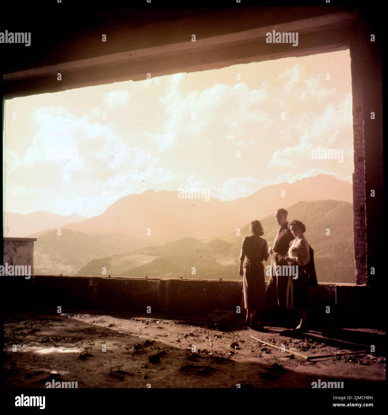 Obersalzberg adolf hitler mountainside retreat hi-res stock photography ...