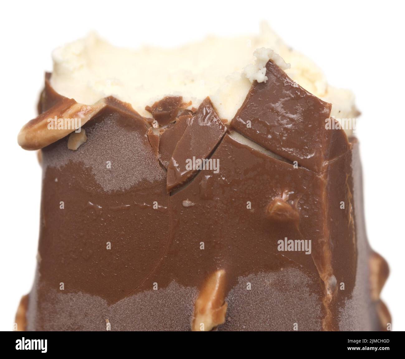 Vanilla ice cream bite hi-res stock photography and images - Alamy