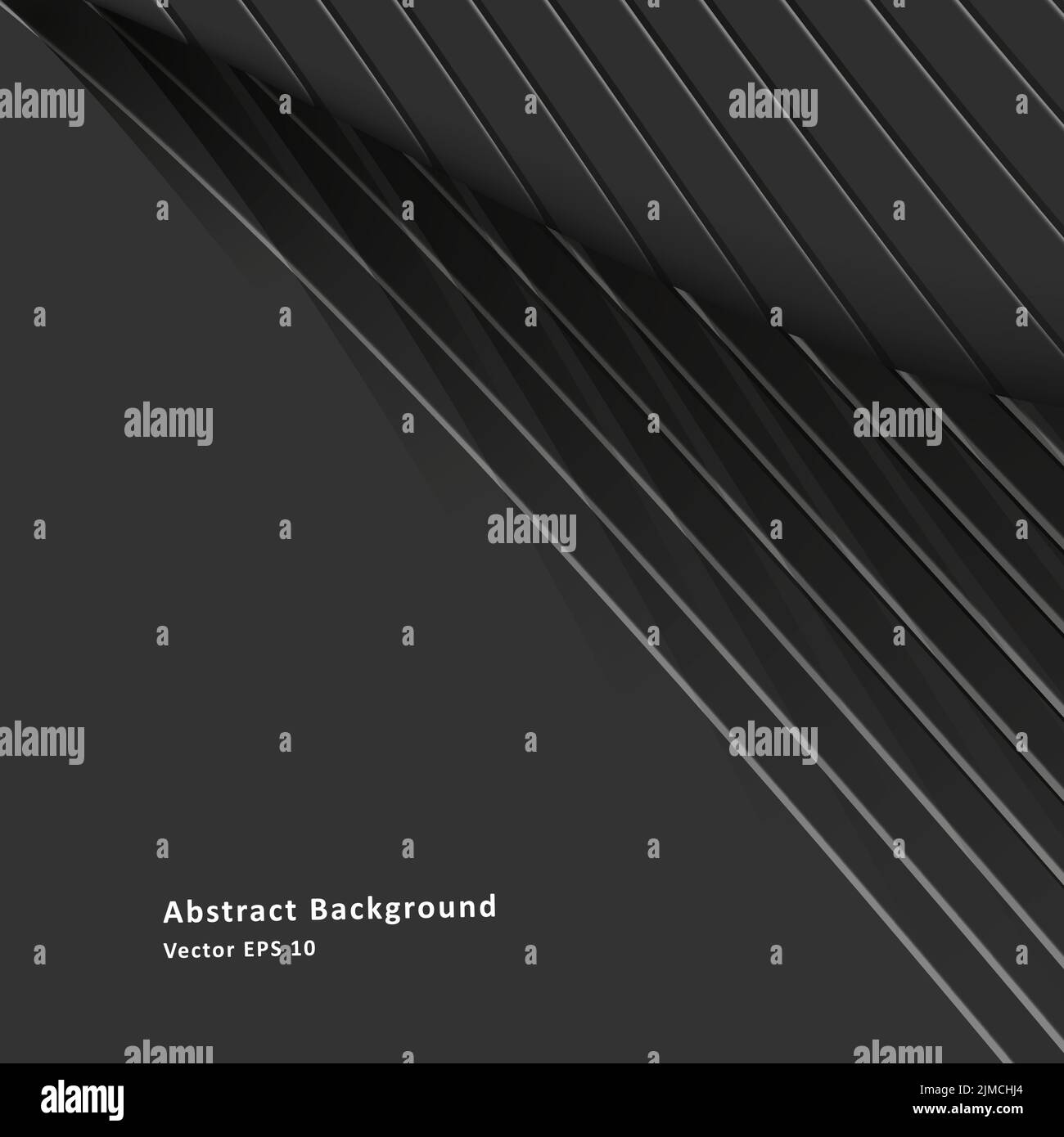 WebAbstract black background, paper fold imitation with stripes ...