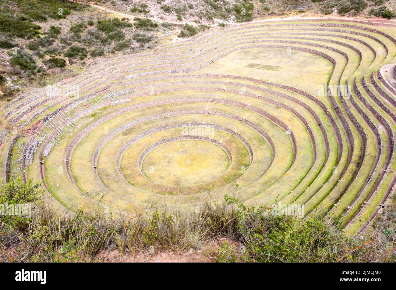 Moray Archaeological Site, Cusco, Peru Stock Photo - Alamy