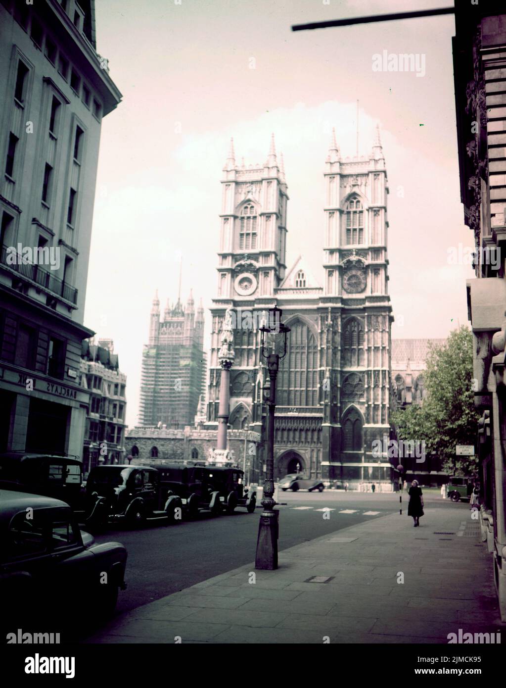 Circa 1955, London, England, United Kingdom: Westminster Abbey in ...