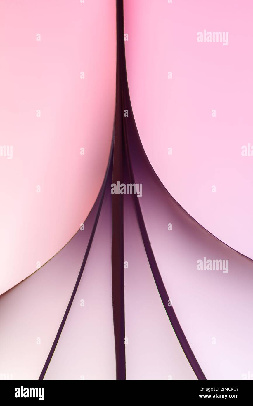 Folded backlit paper abstract pastel shapes suitabe as wallpaper Stock ...