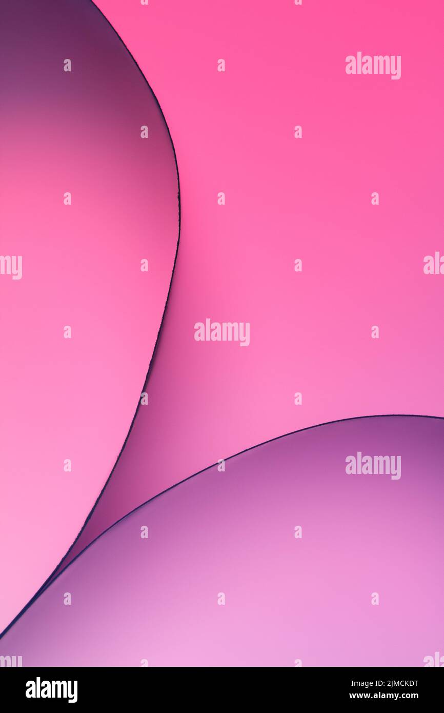 Folded backlit paper abstract pastel shapes suitabe as wallpaper Stock ...