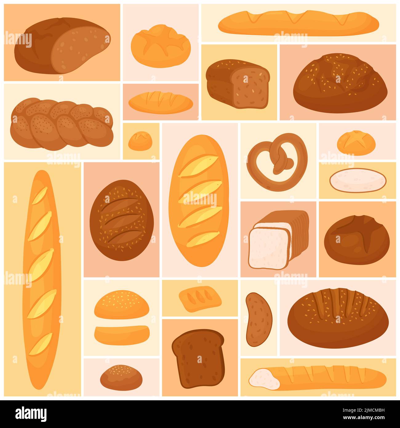 Cartoon bread hi-res stock photography and images - Alamy