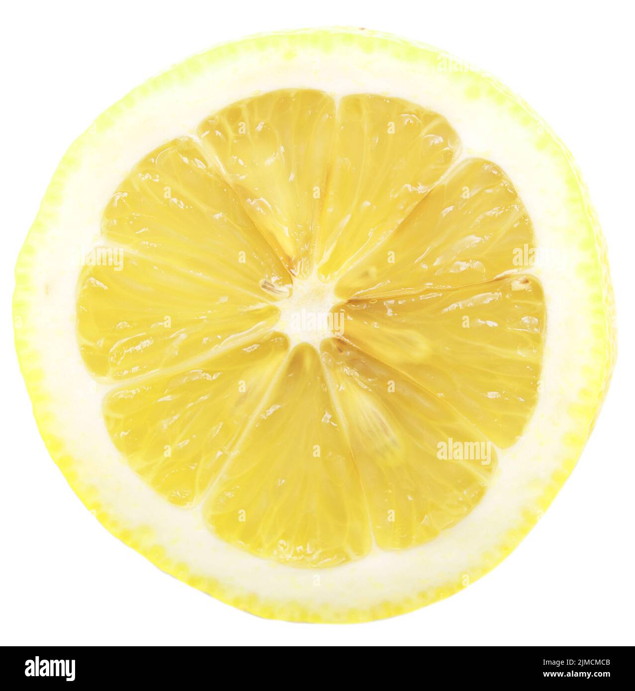 Slice of lemon Stock Photo - Alamy