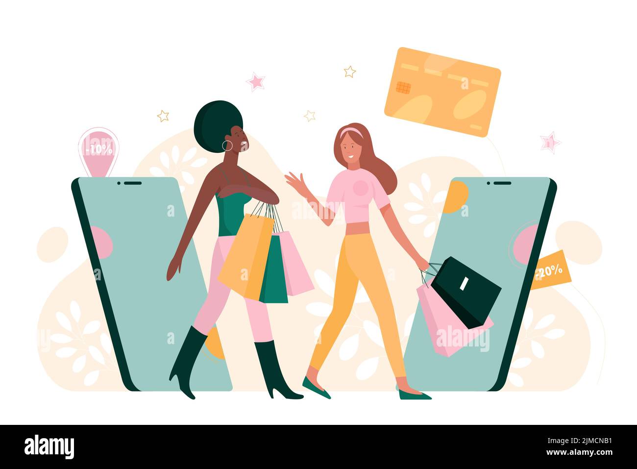 Ecommerce customers Stock Vector Images - Alamy