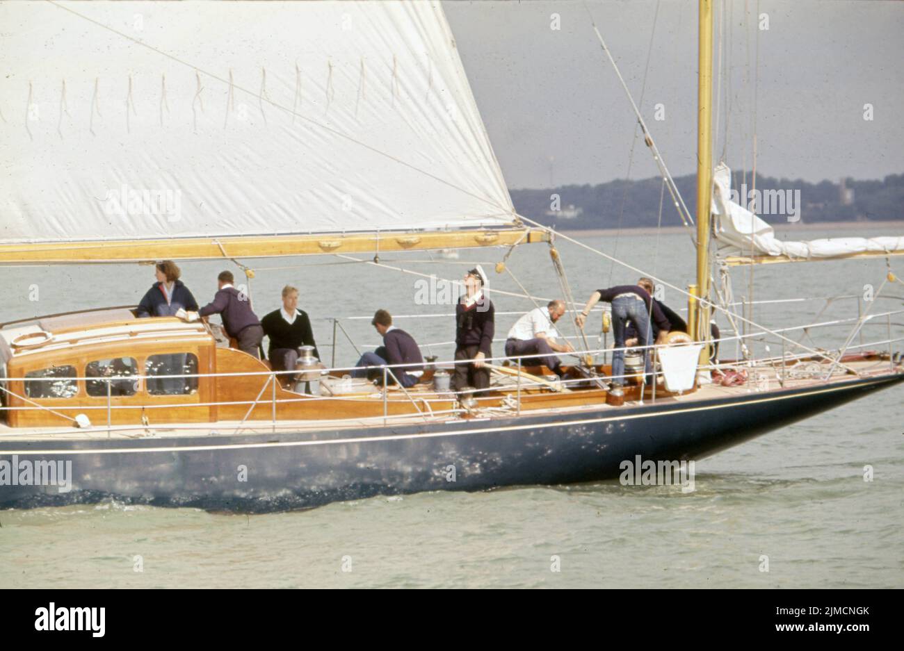 August 4, 1964, Cowes, England, United Kingdom: PRINCESS ANNE and ...