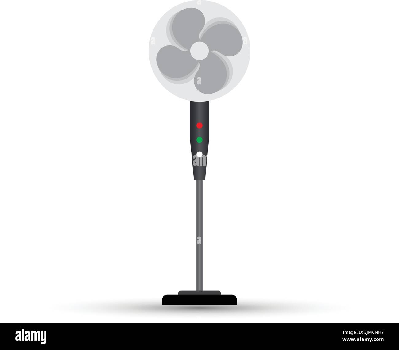 Electric fan, vector on white background Stock Vector Image & Art - Alamy