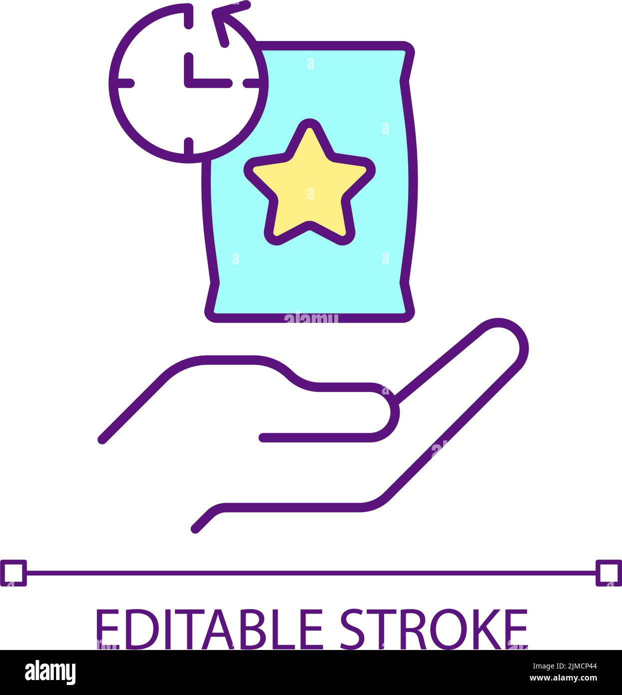 Waiting for product Stock Vector Images - Alamy