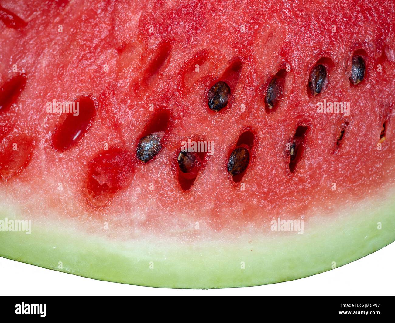 Background from the pulp of watermelon. Watermelon in a cut. Berry pulp ...