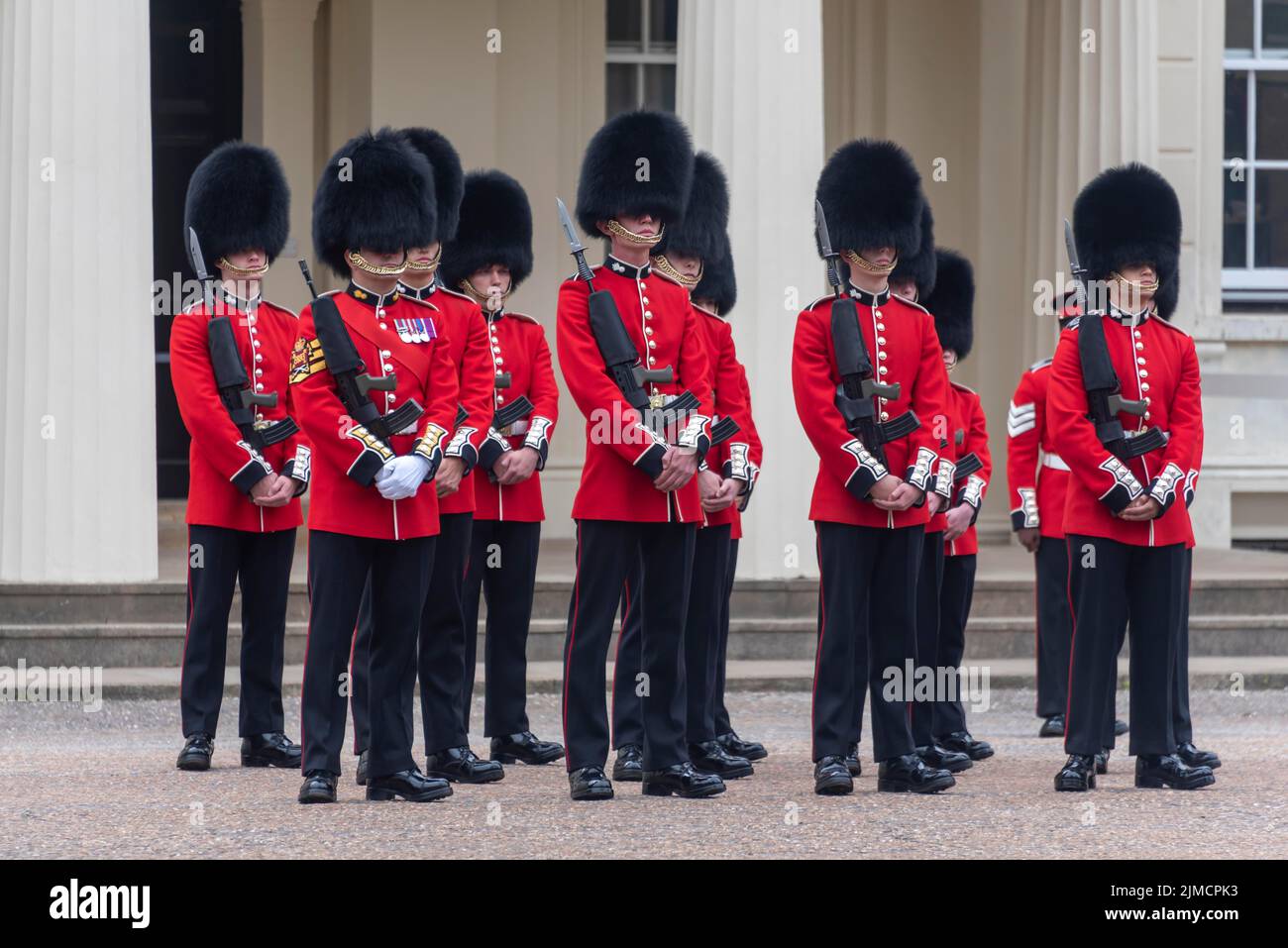 Royal Guard, Wellington Barracks, London, United Kingdom Stock Photo ...