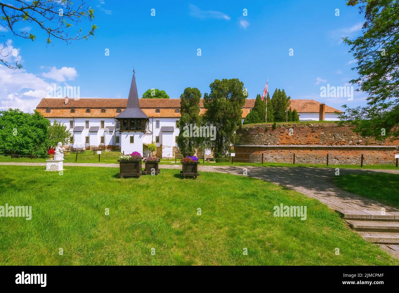Inside of Alba Carolina Citadel Stock Photo - Alamy