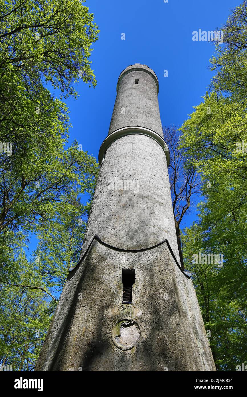 Kaiser-Friedrich Tower near Bad Waldsee, Ravensburg, Tuebingen, Baden ...