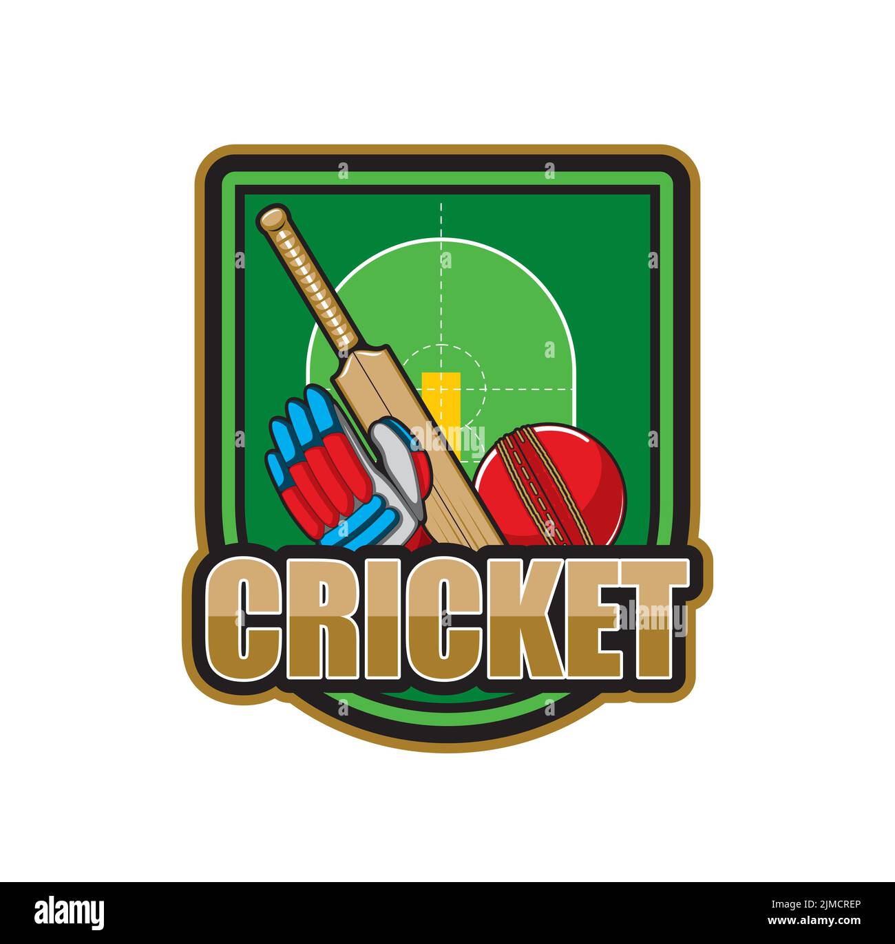 Club cricketers Stock Vector Images - Alamy
