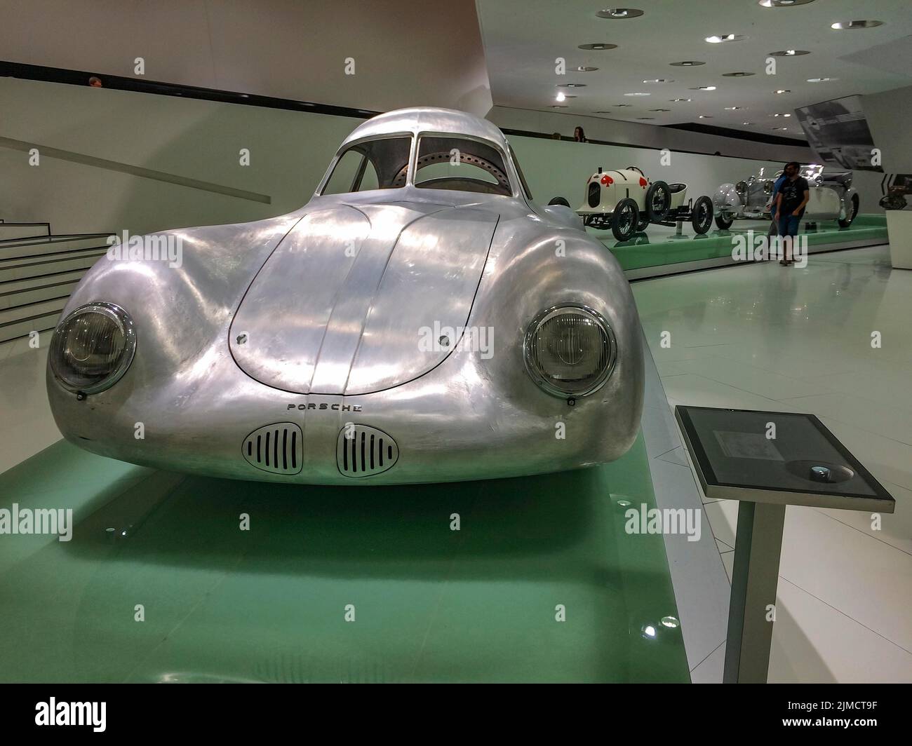 Historic classic car Porsche Type 64 racing car for car races Berlin ...