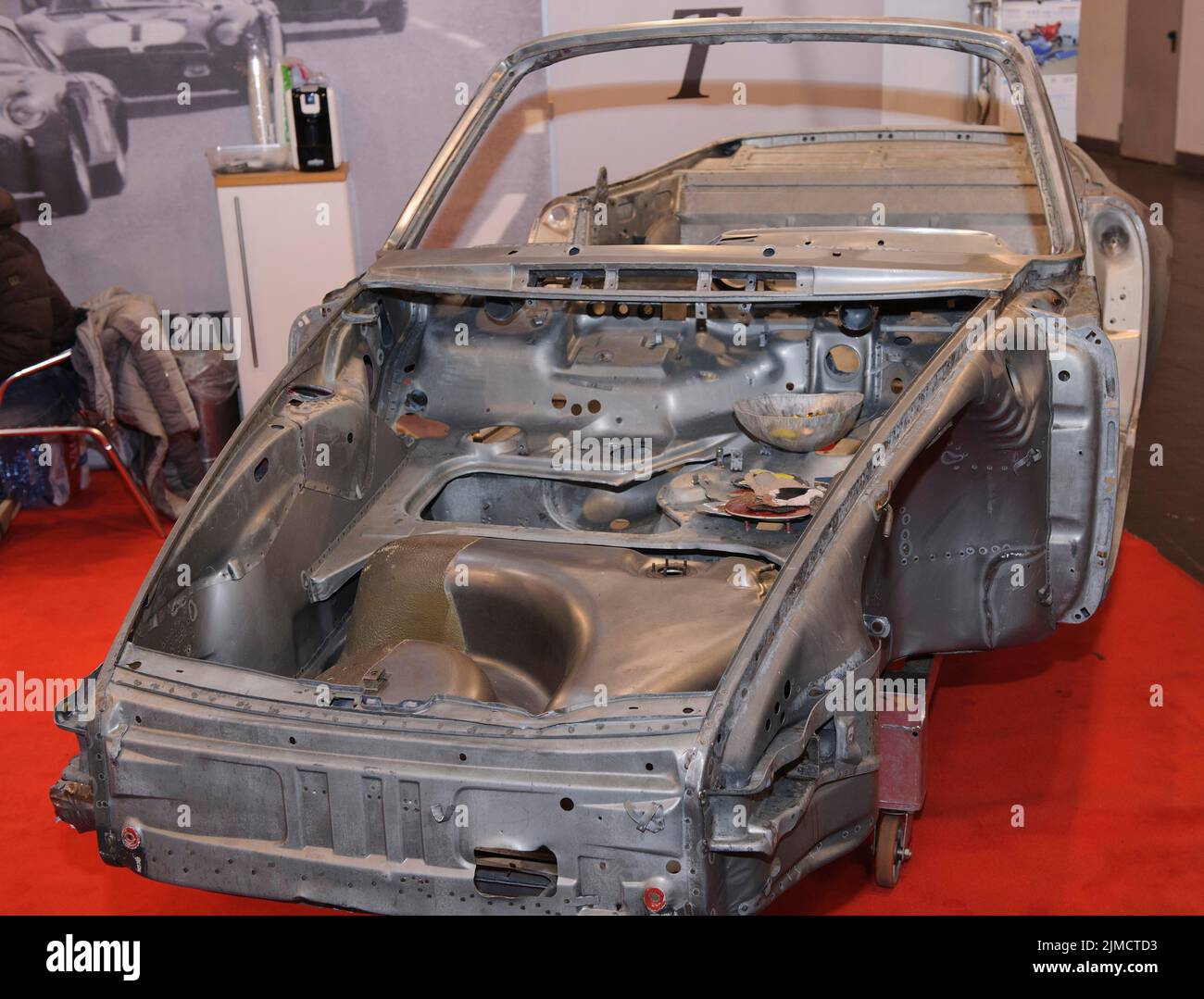 Stripped bodywork without paint for restoration Reconstruction of ...