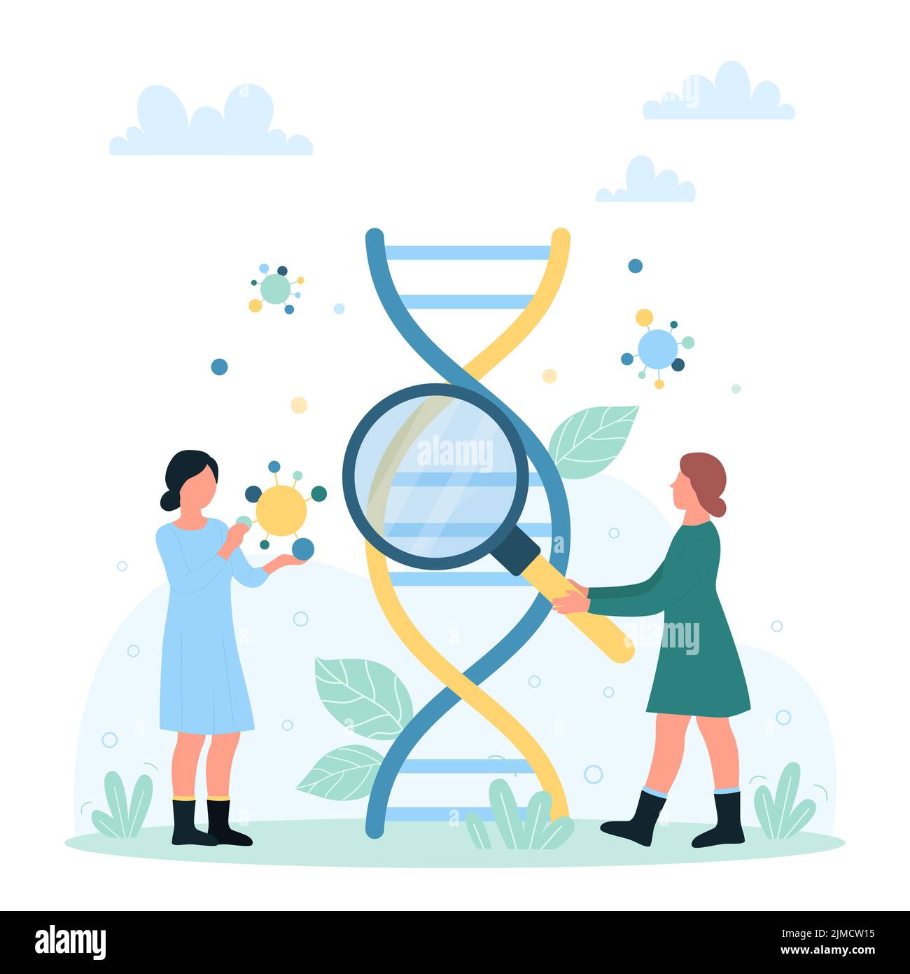 Animal geneticist Stock Vector Images - Alamy
