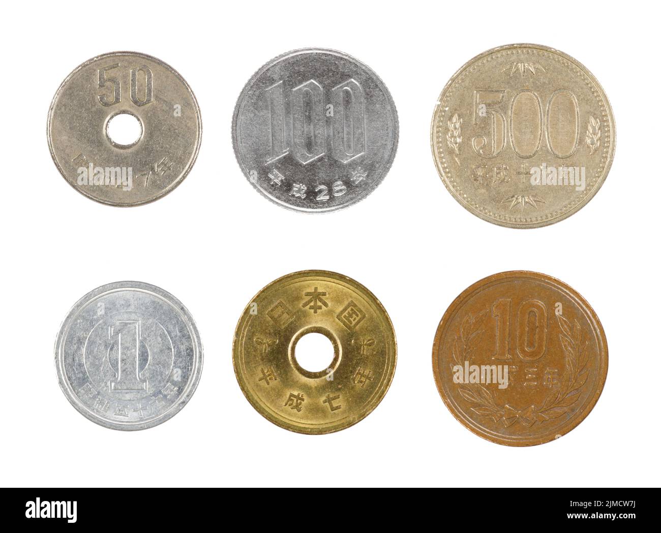 Japanese yen coins hi-res stock photography and images - Alamy