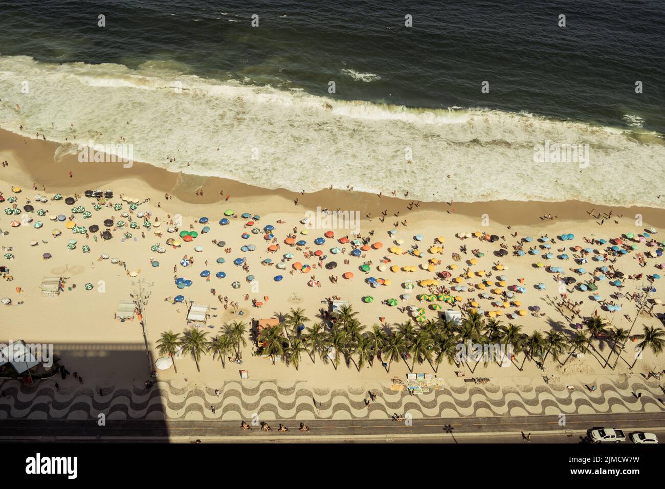 Rio de Janeiro beach. View from a height Stock Photo - Alamy