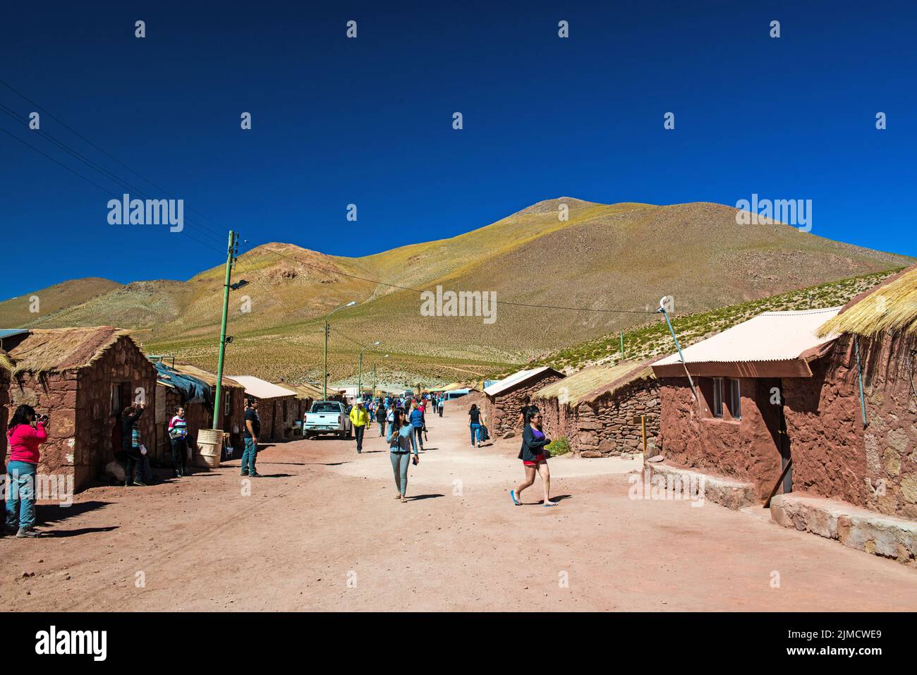 Machuca indio village, Atacama, Chile Stock Photo - Alamy